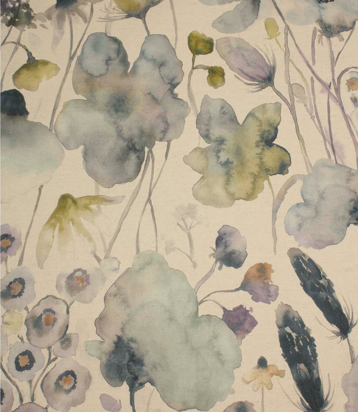 Voyage Maison - Hibberia Crocus Fabric / Linen | Just Fabrics